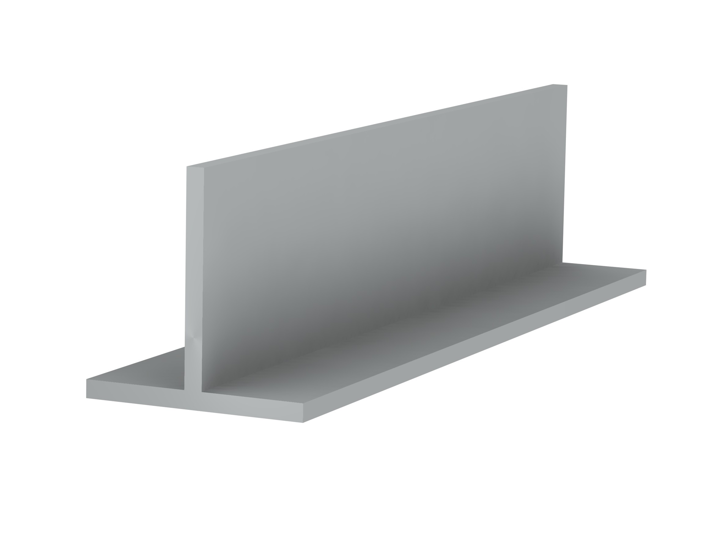 Aluminium T-profiel 25x25mm | Aluparts.nl